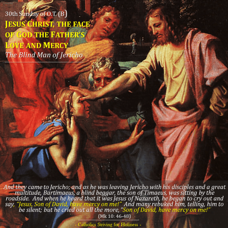 301th Sunday Of O.T. B- Blind Man Of Jericho - Catholics Striving For ...