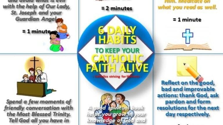 Daily Catholic Habits Archives - Catholics Striving For Holiness
